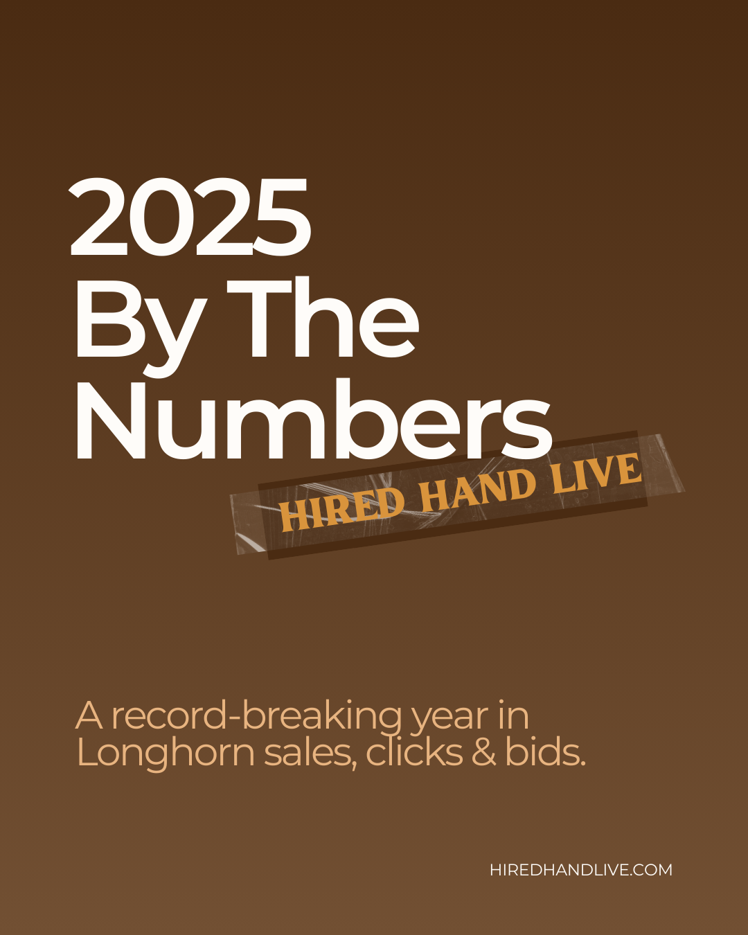 2025 Hired Hand Live End-of-Year Recap