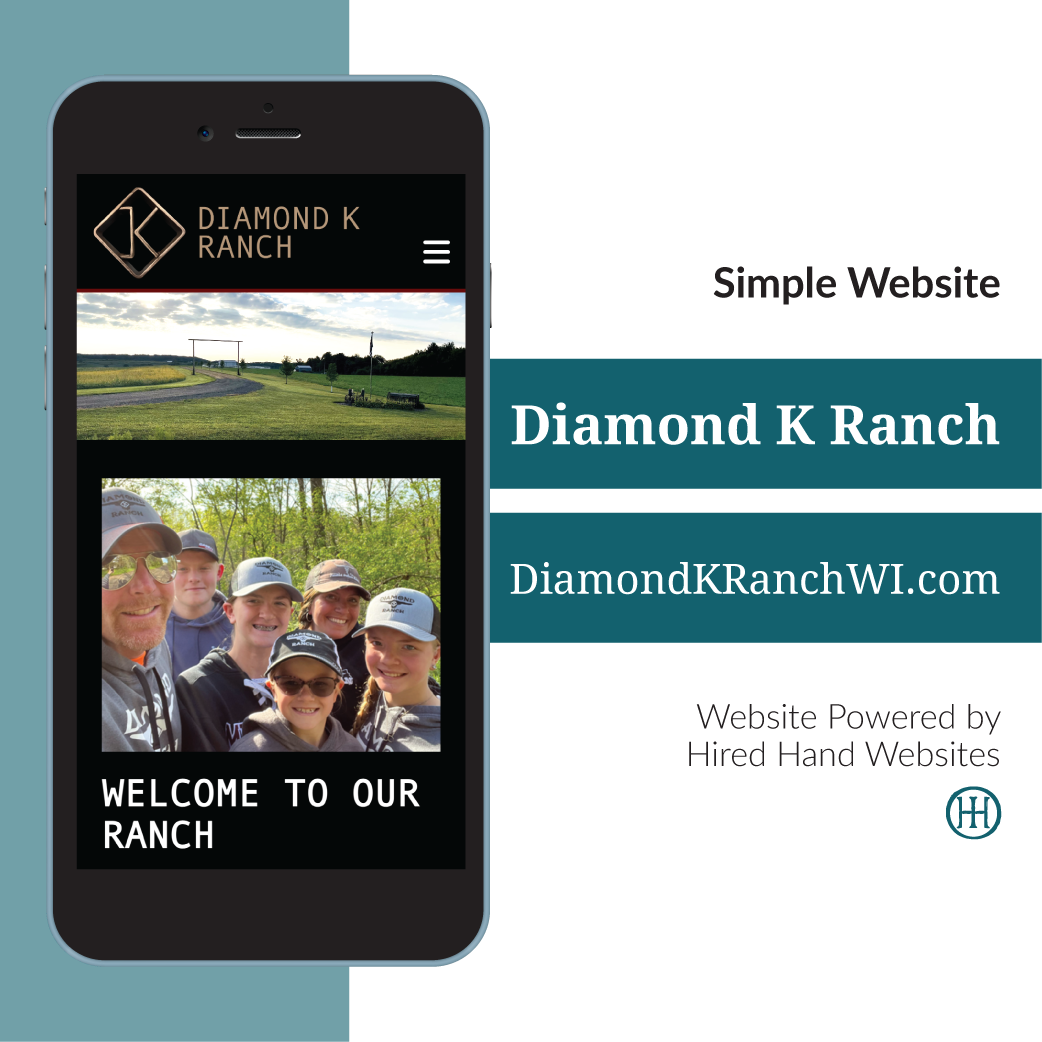 Simple Website: Diamond K Ranch