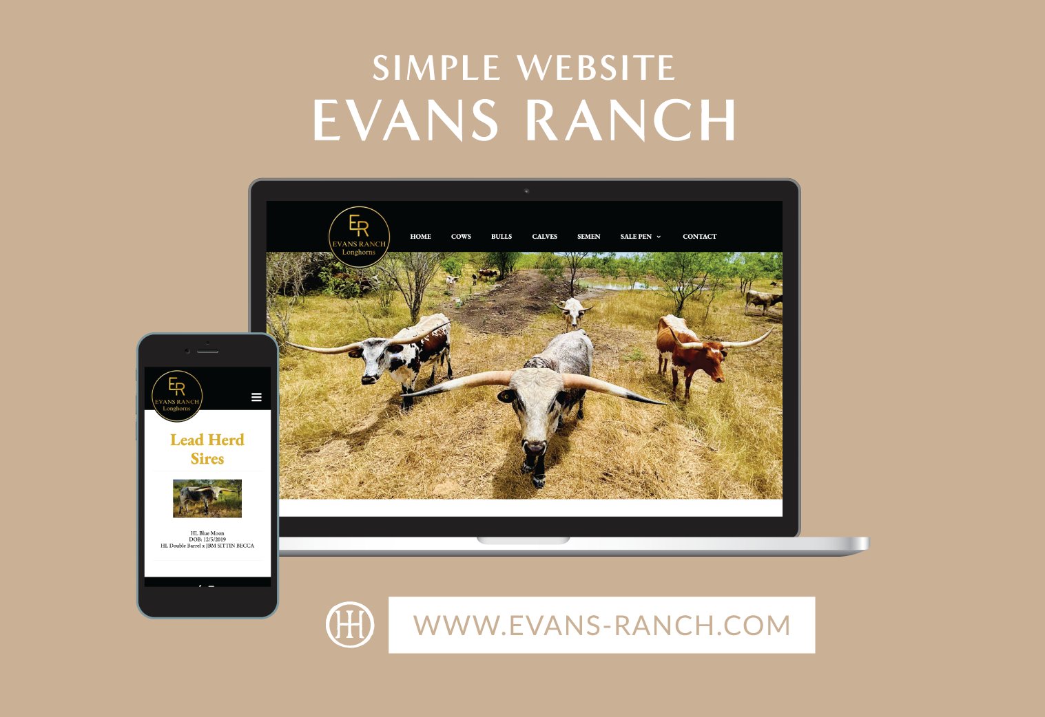 Simple Website: Evans Ranch