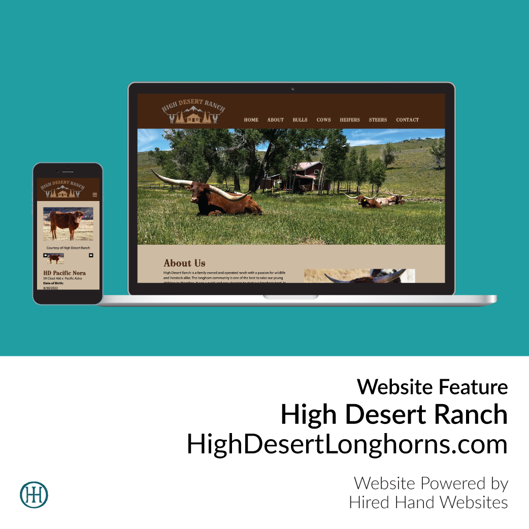 Website Feature: High Desert Ranch