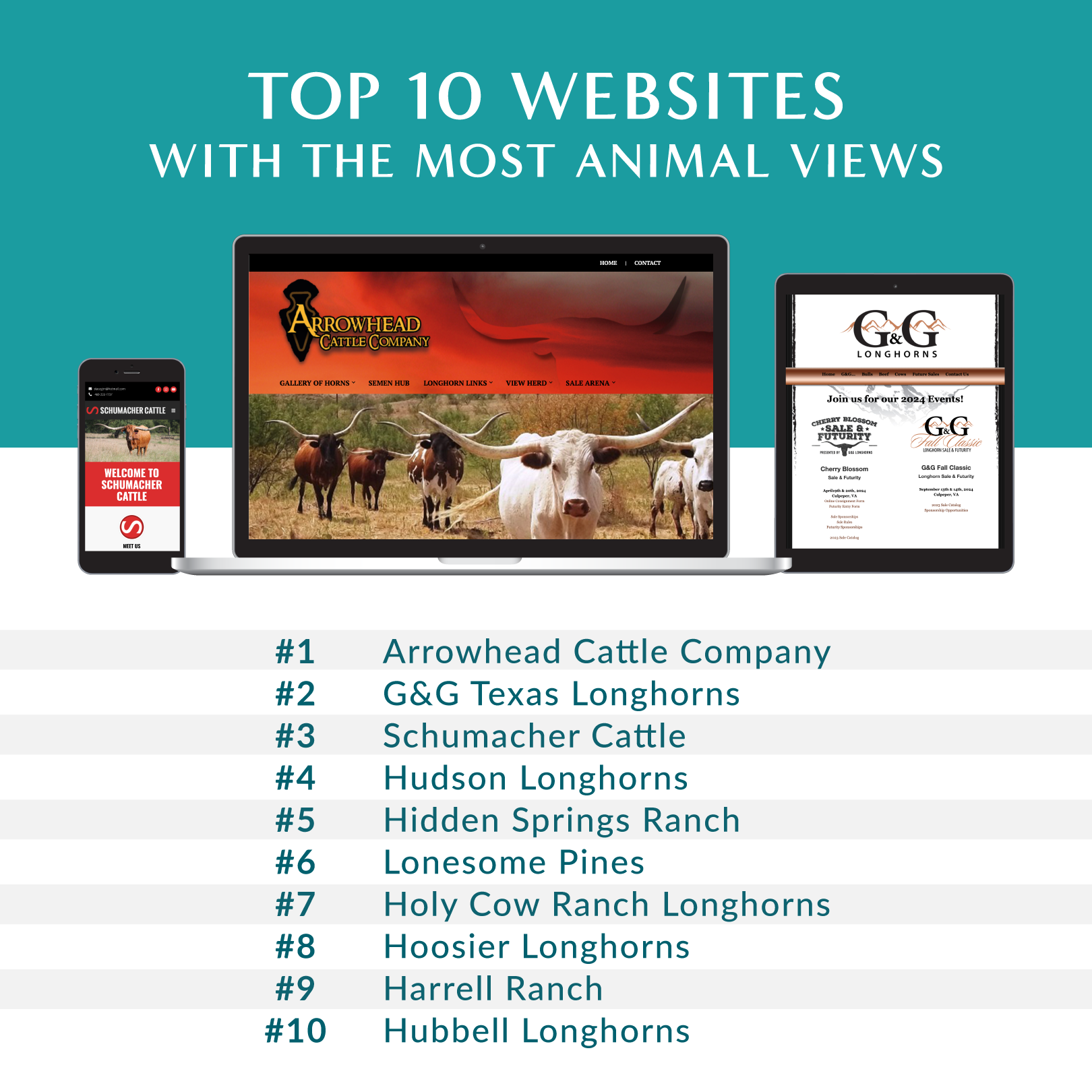 2023 End of Year Report: Hired Hand Websites