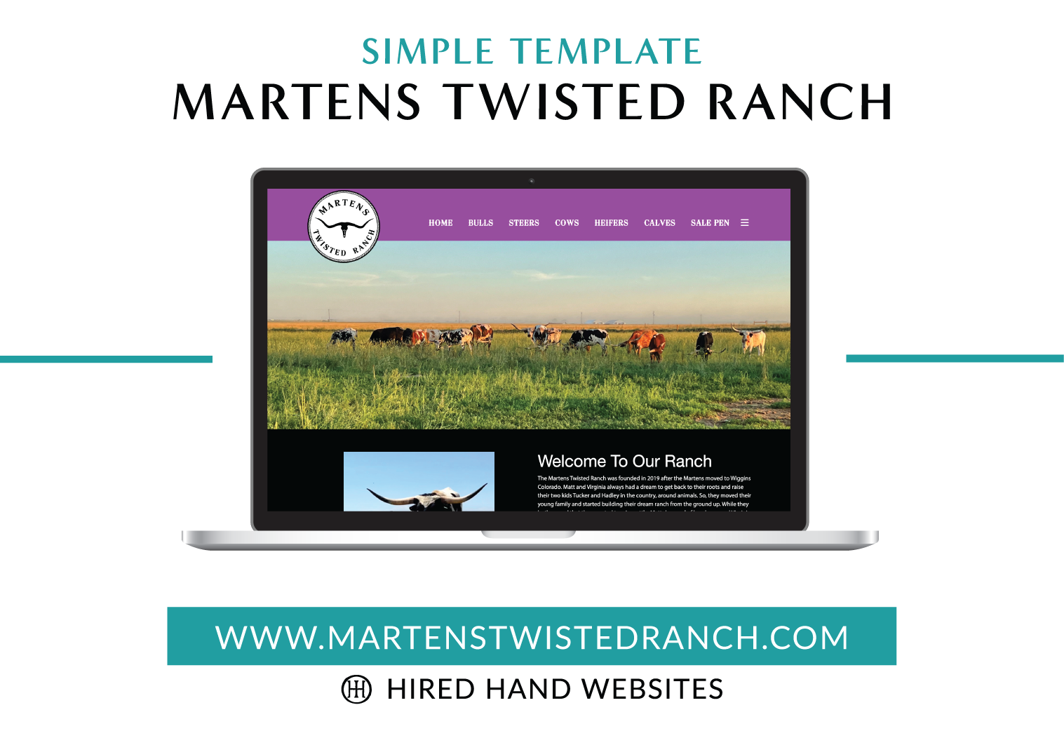 Simple Website: Martens Twisted Ranch