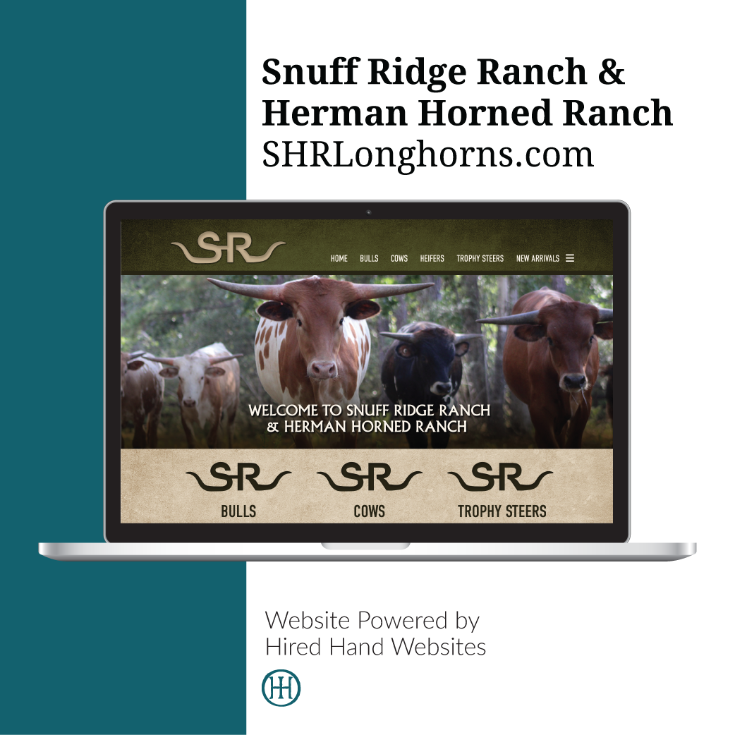 Featured Website: Snuff Ridge Ranch & Herman Horned Ranch